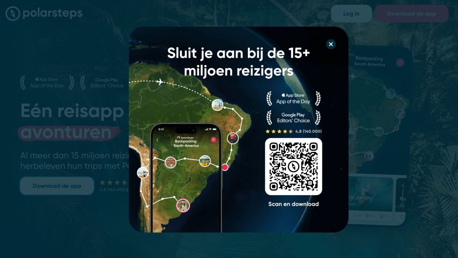 Polarsteps app gebruiken: 10-stappenplan + tips en uitleg